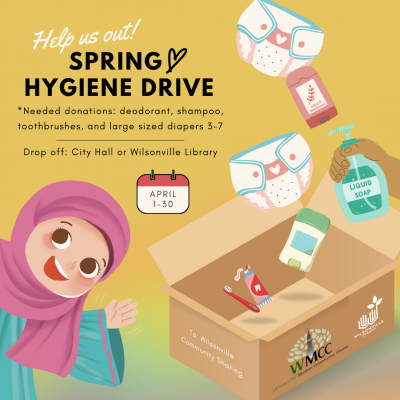 Spring Hygiene Drive | City of Wilsonville Oregon